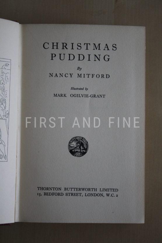 Mitford, Nancy (1932) ‘Christmas Pudding’, UK first edition with an ...
